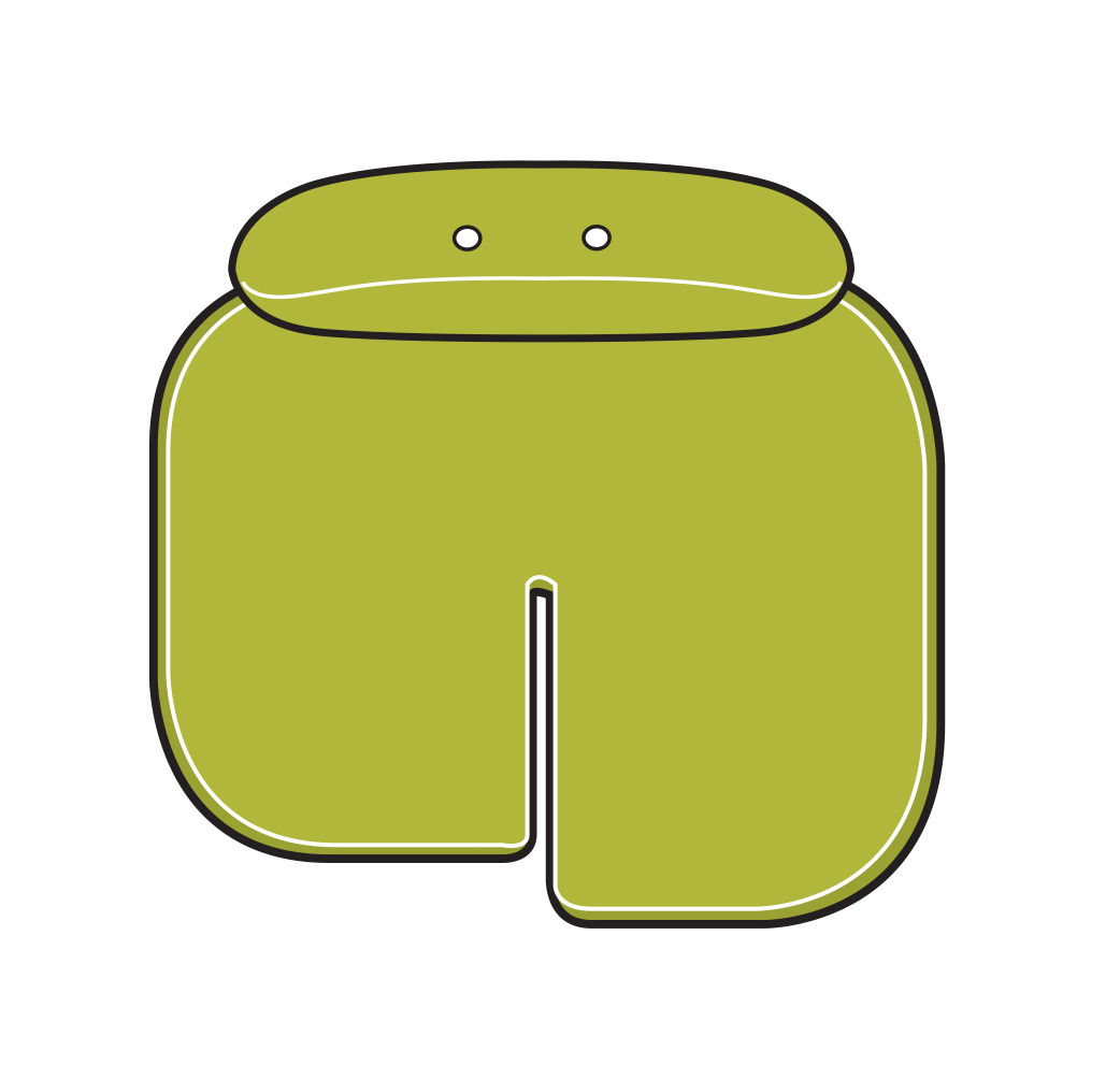 Split Seat - Ergochair